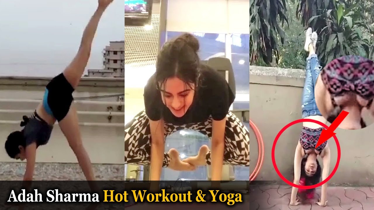 Adah Sharma Yoga And Workout Video | Bollywood Events - YouTube