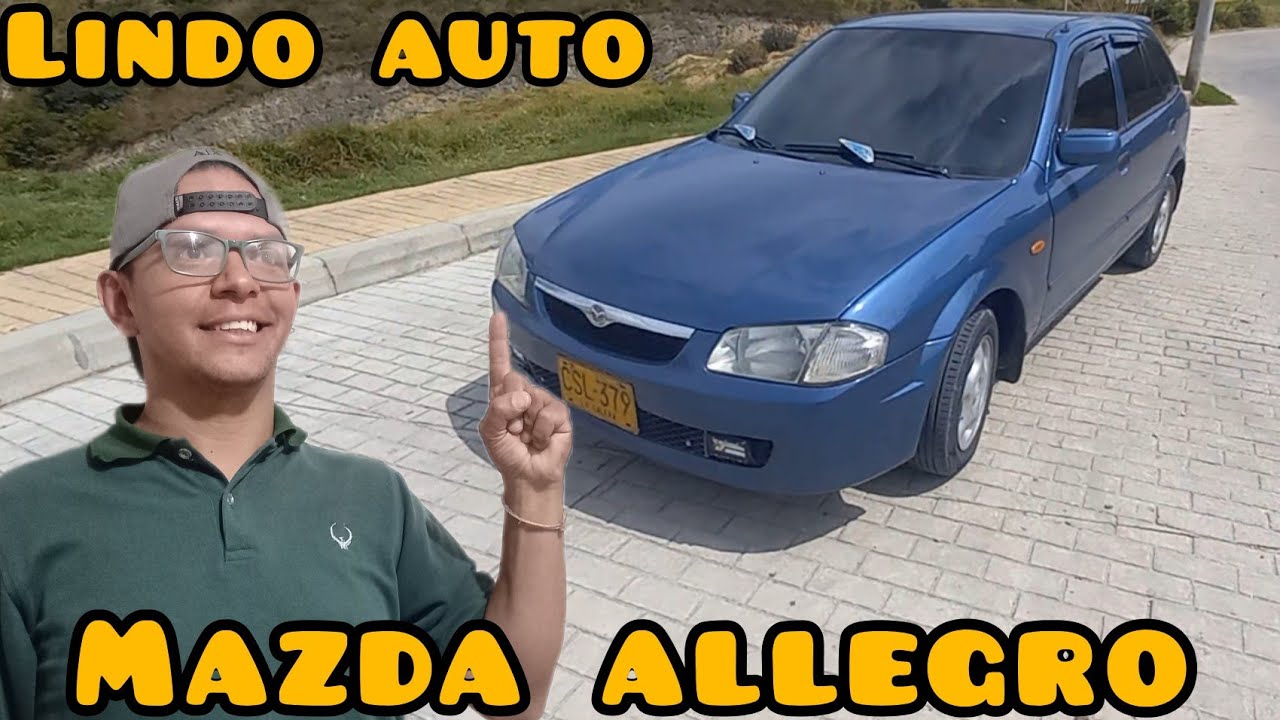 mazda allegro Hb ..... un muy buen carro - YouTube