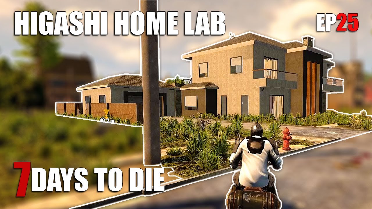 What's In Higashi House | HORDE EVERY NIGHT | 7 Days To Die Alpha 20 ...