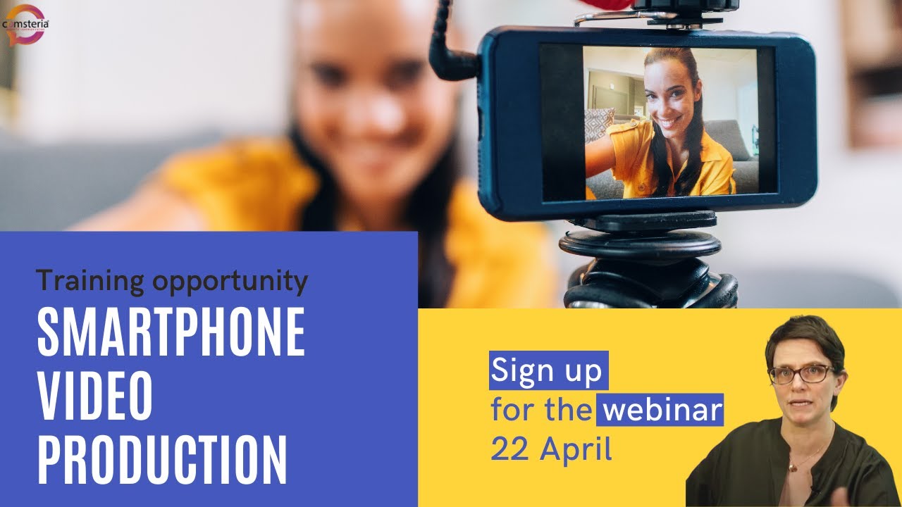 Smartphone Video Training Webinar - 22 April 2021 - YouTube
