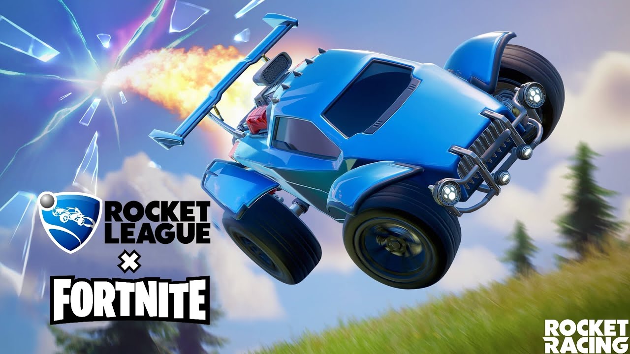 JE DÉCOUVRE LE ROCKET RACING ! - YouTube