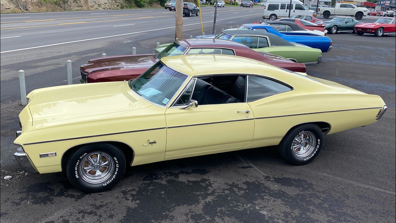 Test Drive 1968 Chevrolet Impala Fastback Sport Coupe SOLD $25,900 ...