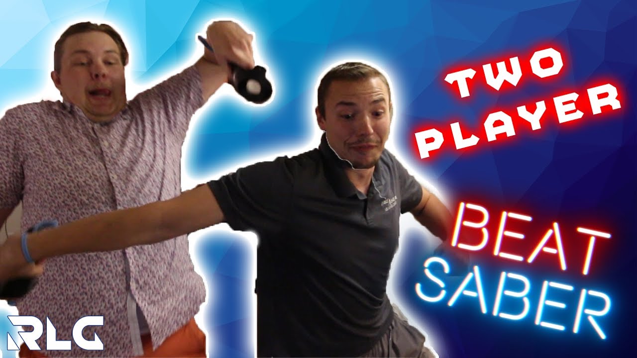 BEAT SABER - Two Player Beat Saber Contest! - YouTube