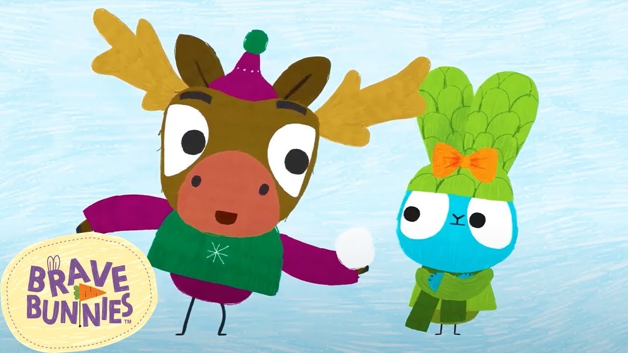 Let it snow! ☃️ | Brave Bunnies Official 🐰 | Cartoons for Kids - YouTube