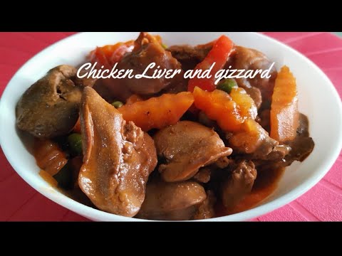 Simple and Delicious Chicken liver with chicken gizzard / Chicken liver ...
