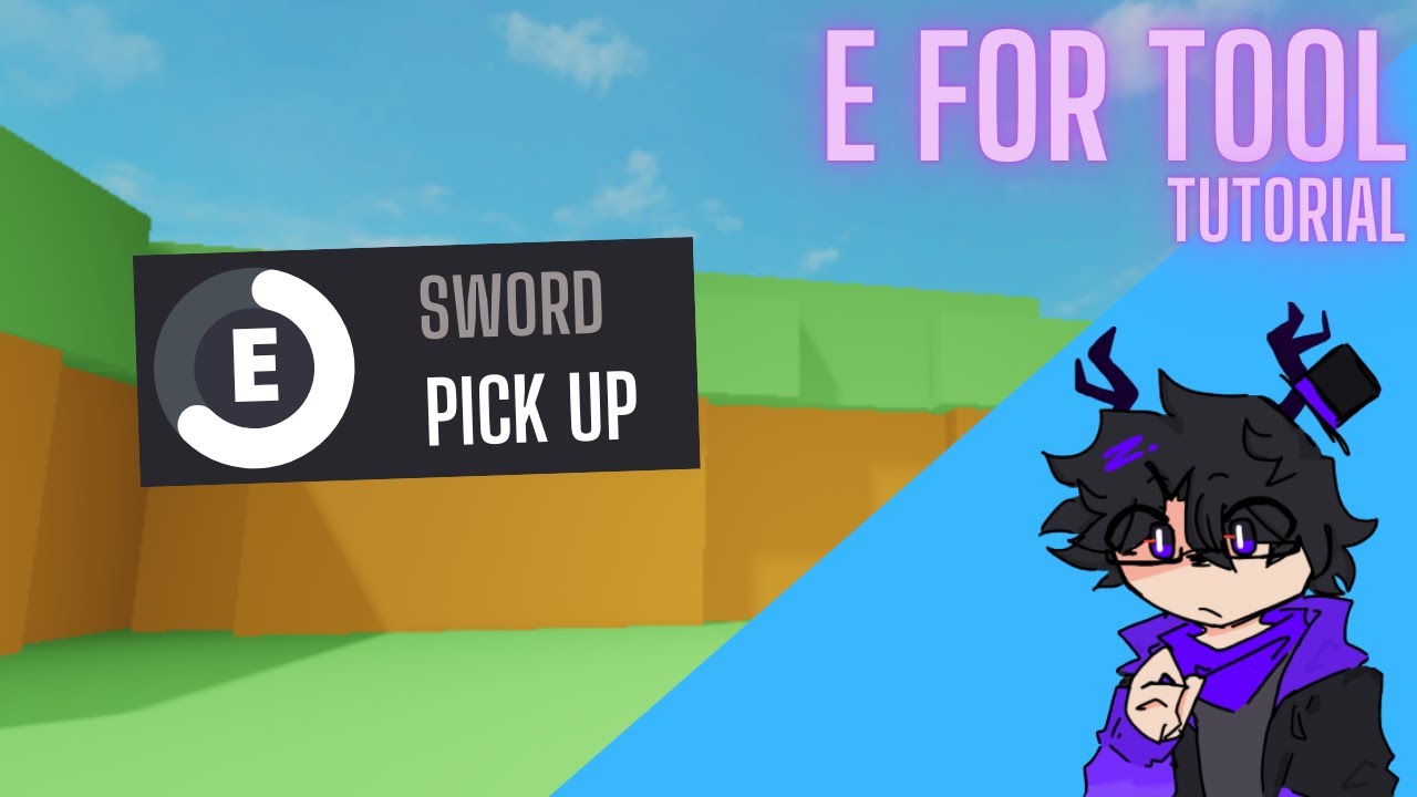 How to make E to Give a Tool | Roblox Studio Tutorials - YouTube