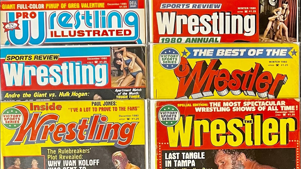 Deep Dive 1980 Wrestling Magazines as Released on the News Stands - YouTube