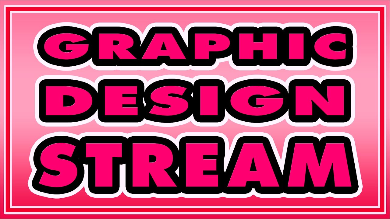 Graphic Design Stream: Quick Overlay Design Stream - YouTube
