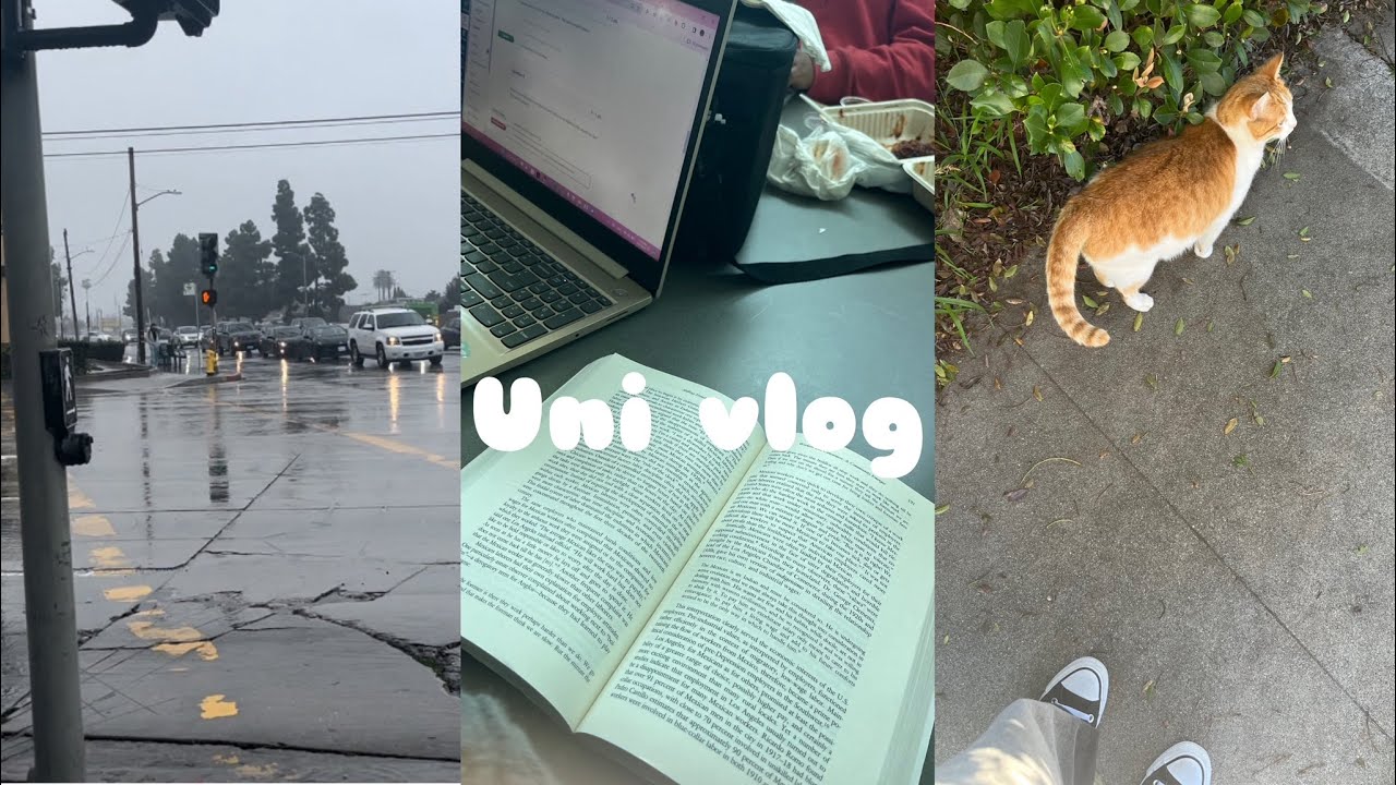 Uni vlog: First day of spring semester - YouTube
