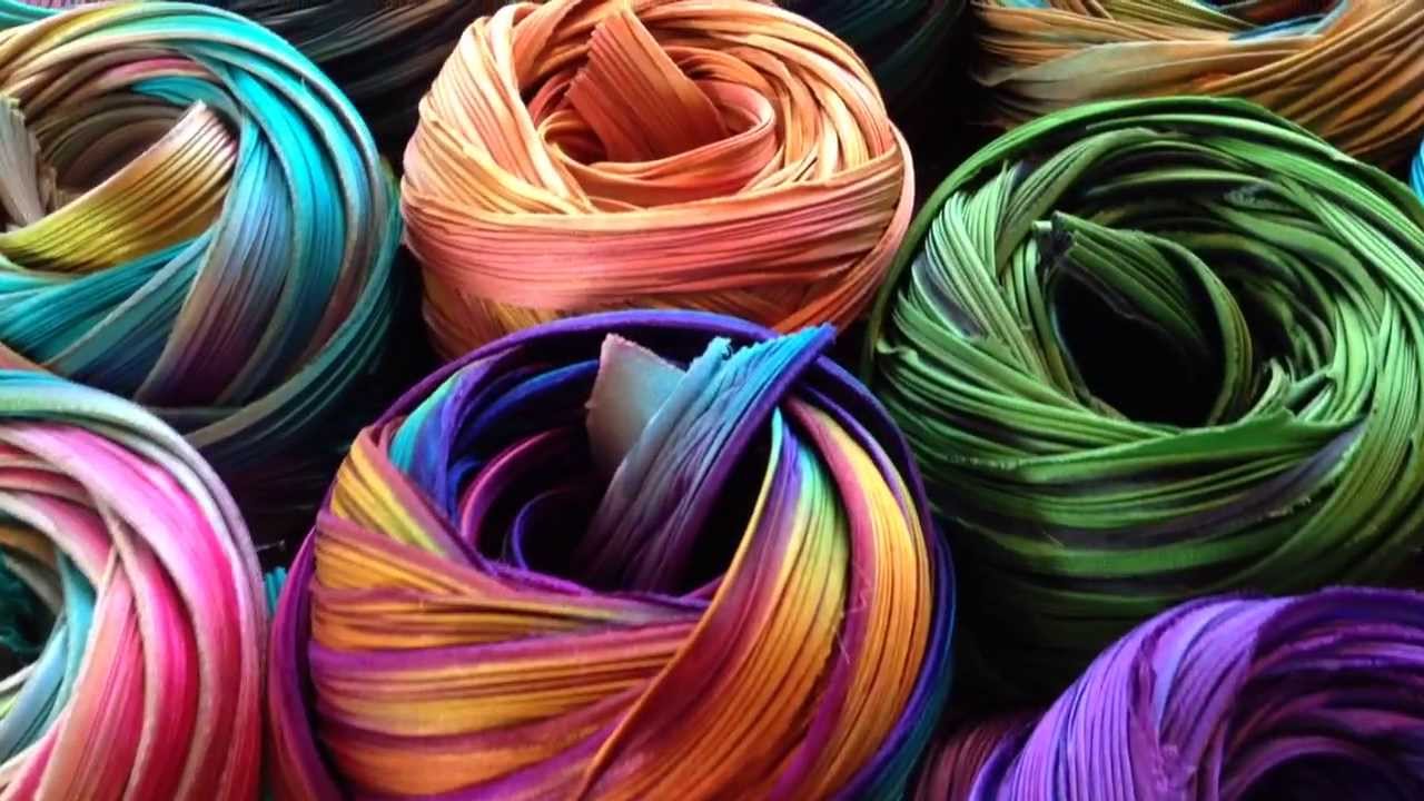 Shibori ribbon - YouTube