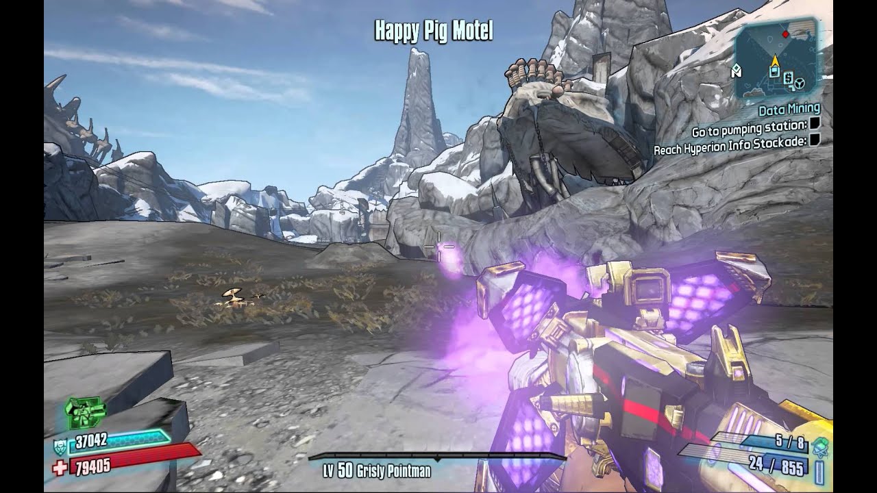 Borderlands 2 getting the infinity pistol the FASTEST ammount of time ...