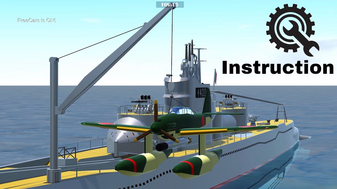 I-400 Sub Operate Instruction - YouTube