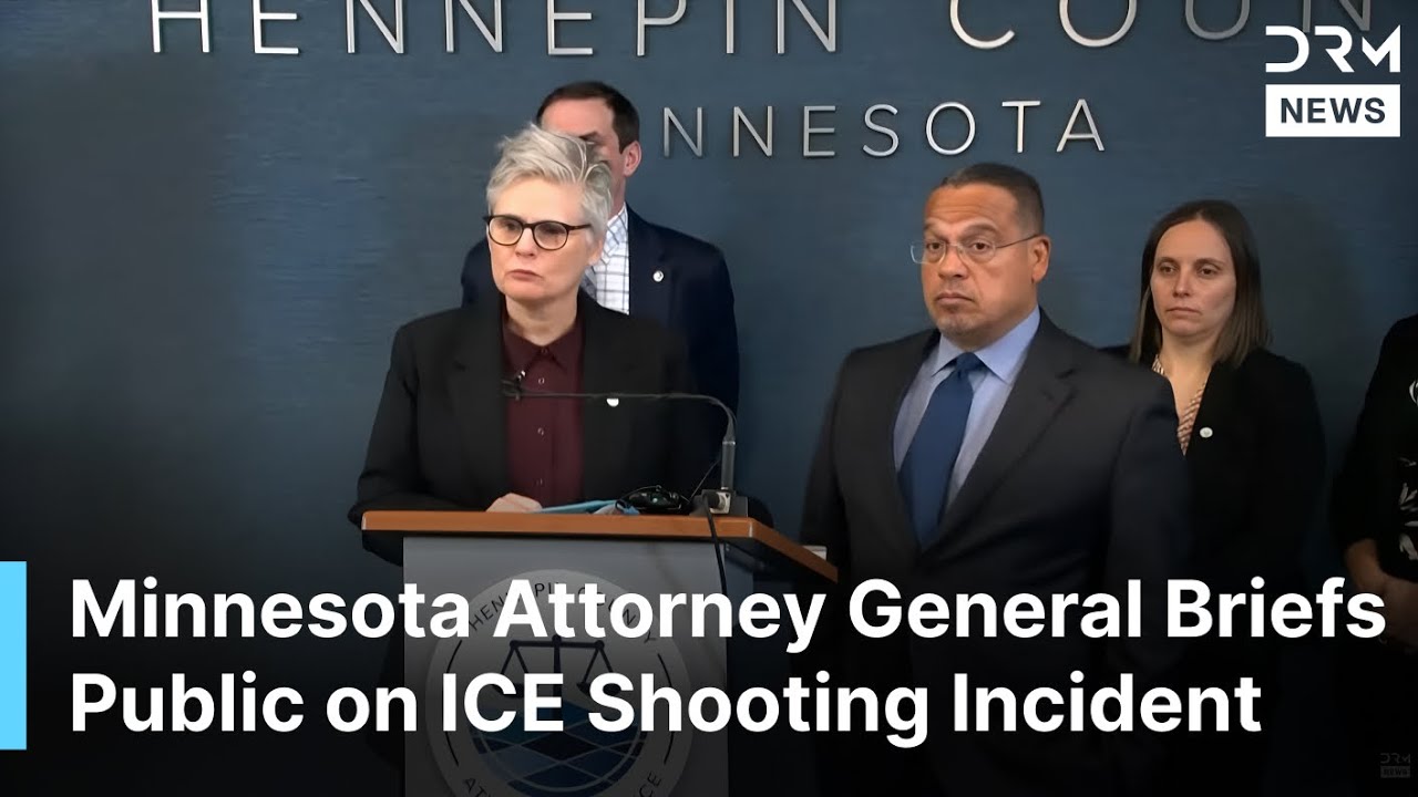 FULL BRIEFING: Minnesota Attorney General Updates on ICE Officer ...