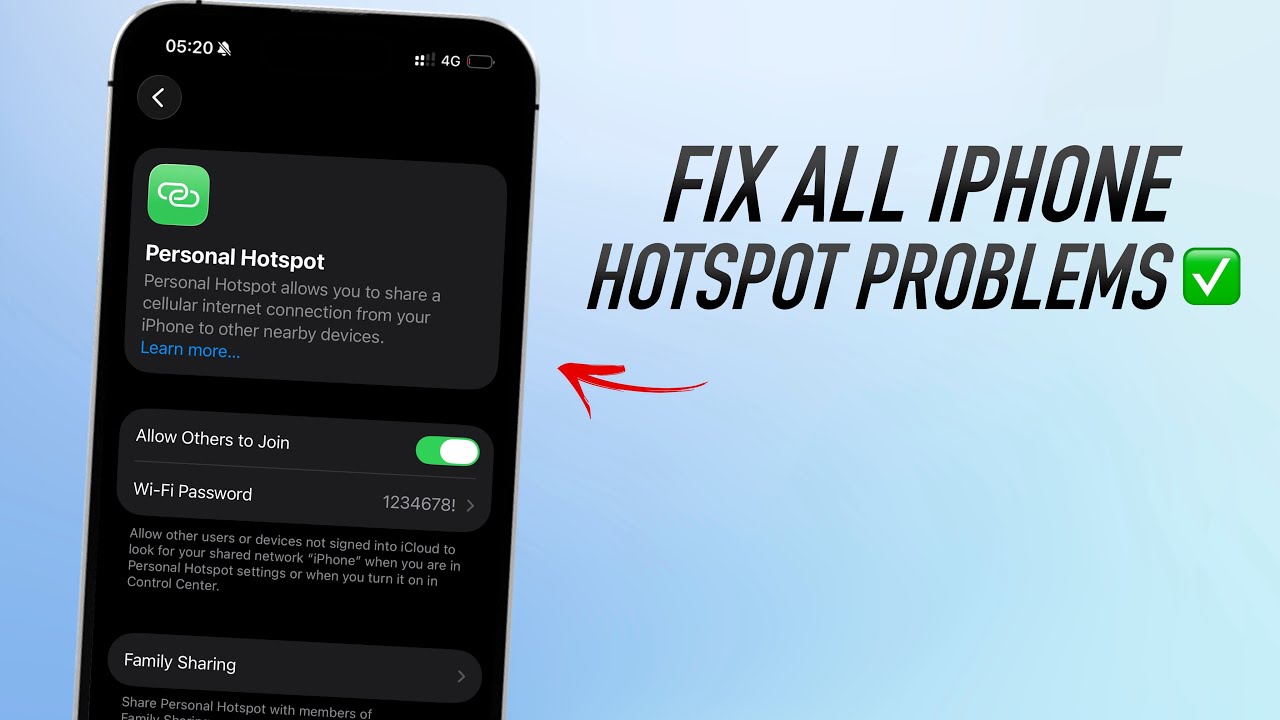 How To Fix iPhone Hotspot Not Working in 3 Minutes! - YouTube