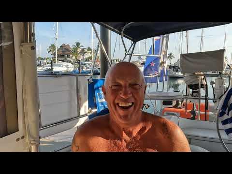 Setting up a Code Zero sail - Catalina 42 MkII - YouTube