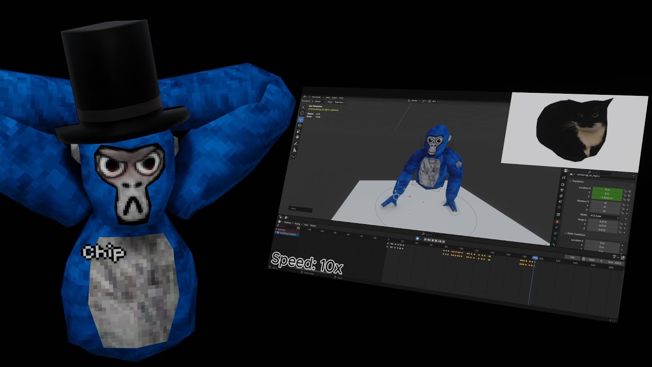 Making a Gorilla Tag ANIMATION! - YouTube