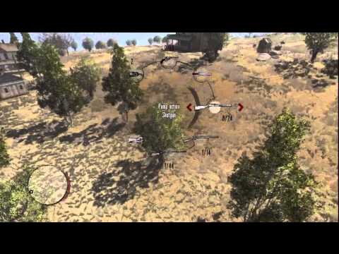 RDR - Flying with shotgun and speed glitch.
