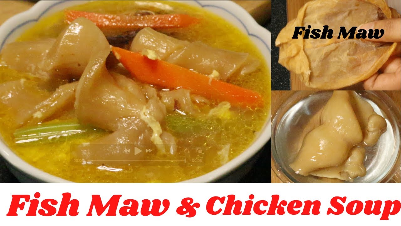 Fish Maw and Chicken Soup#ChineseRecipe - YouTube