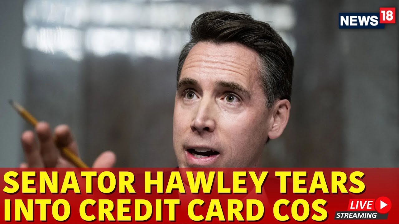 Live Senator Josh Hawley | Senator Josh Hawley Speech | Senator Josh ...