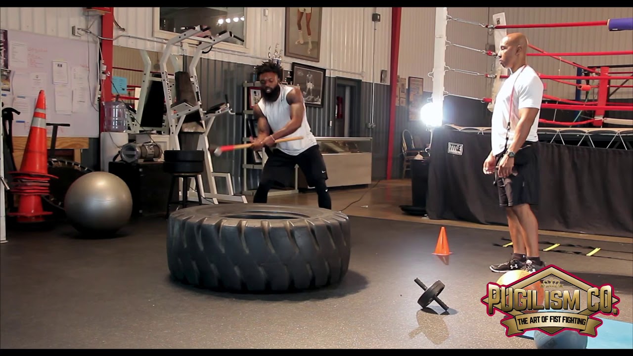 Boxing Circuit Training & Boxing Drills For Beginners | Round 4 ...