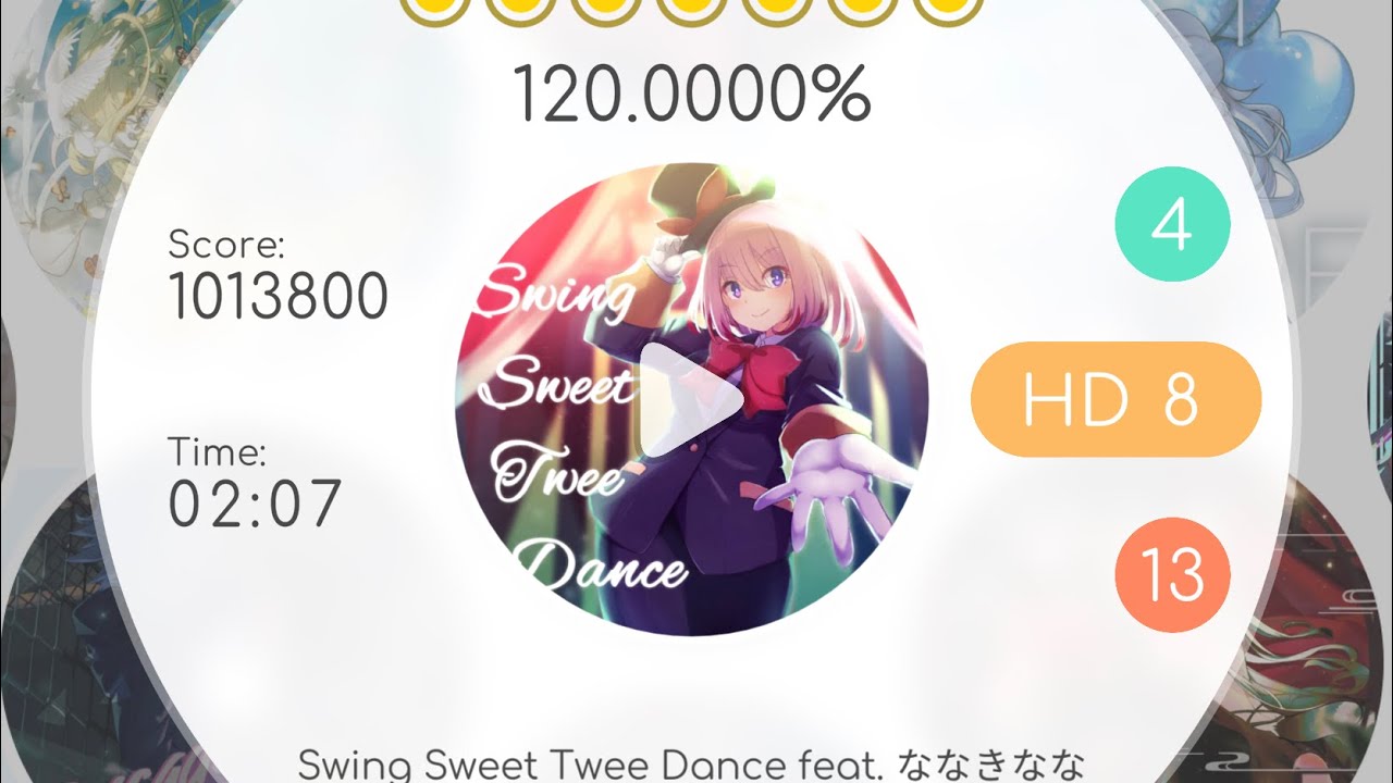 U-ske - Swing Sweet Twee Dance feat. ななきなな (AP HD) [Rizline] - YouTube ...