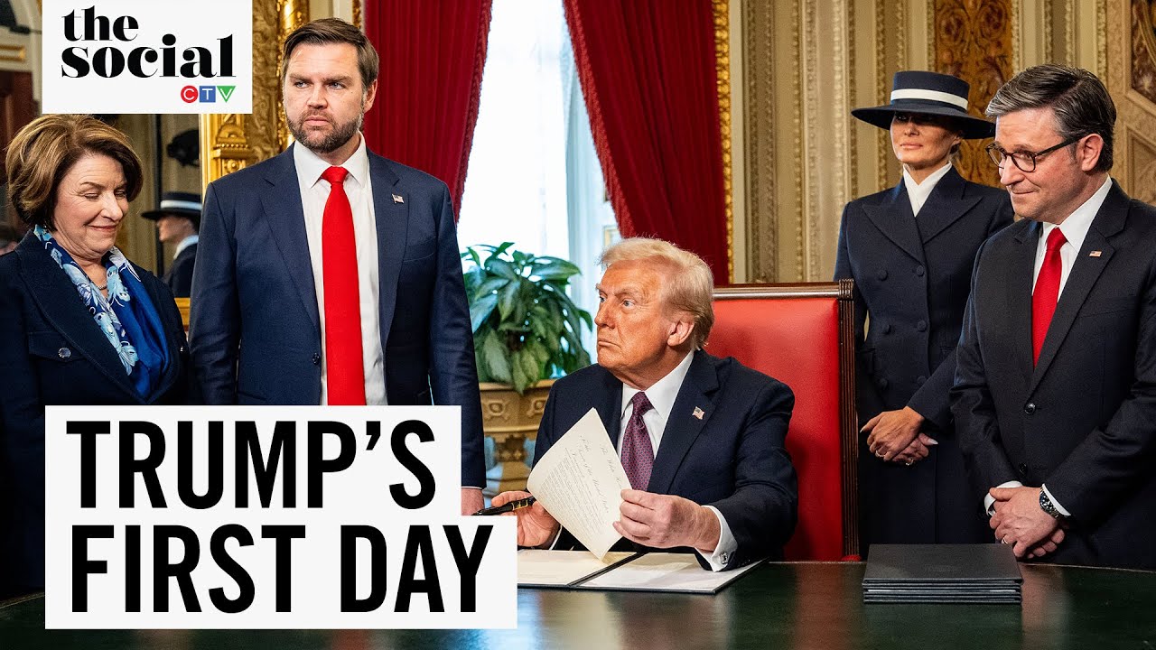 Trump's Day One Moves | The Social - YouTube