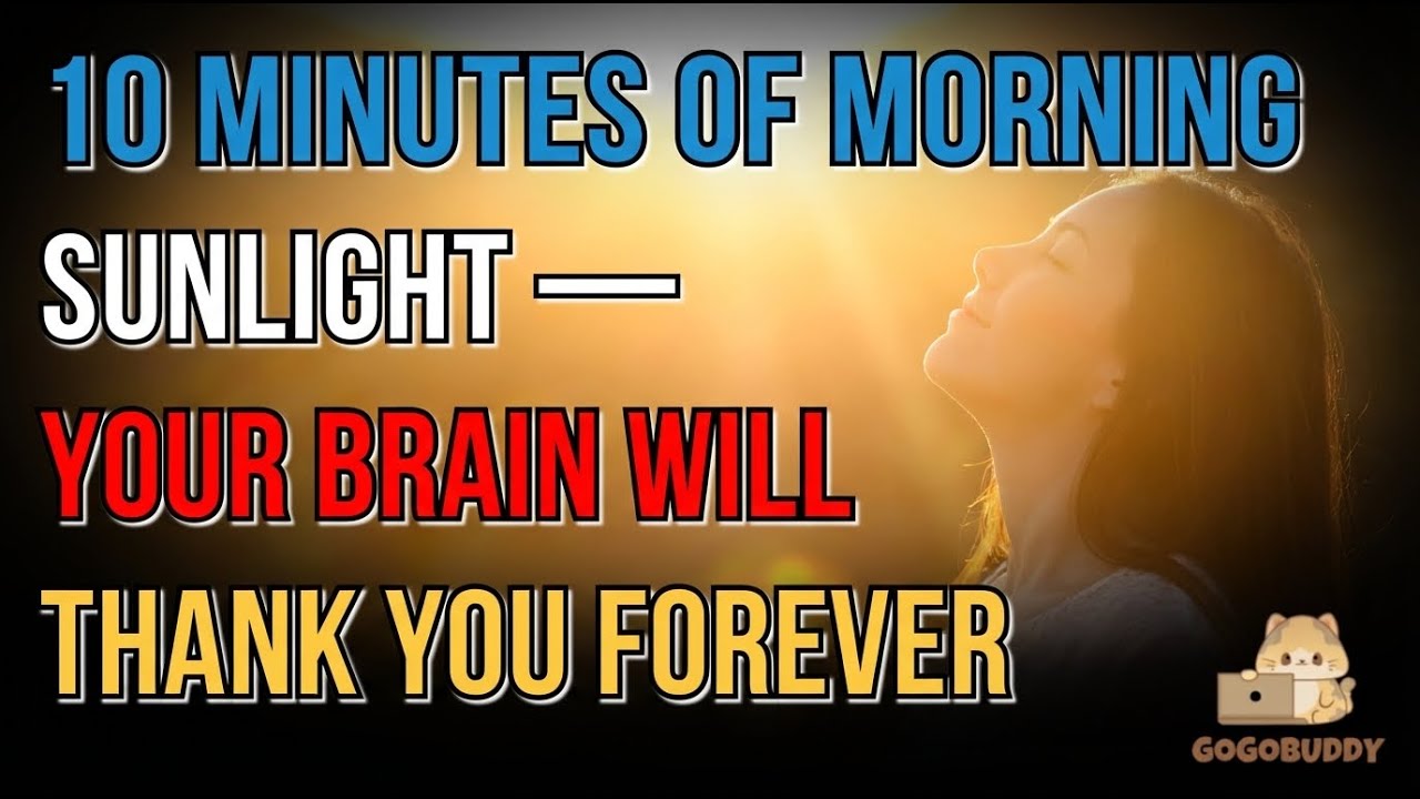 10 Minutes of Morning Sunlight — Your Brain Will Thank You Forever ...