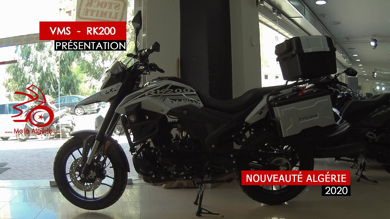VMS RK200 2020 | Présentation | nouveauté nationale | Moto Algérie ...