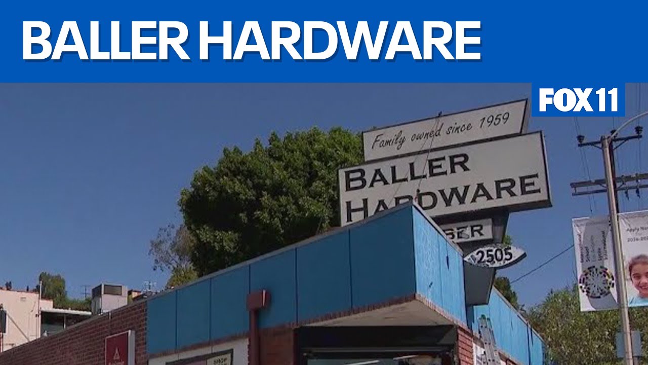 Baller Hardware becomes a fashion hot spot | FOX 11 LA - YouTube
