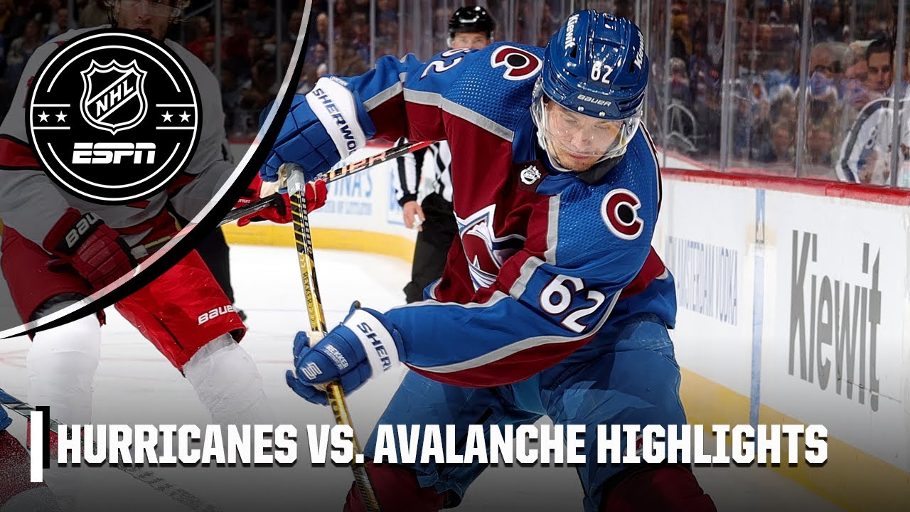 Carolina Hurricanes vs. Colorado Avalanche | Full Game Highlights - YouTube