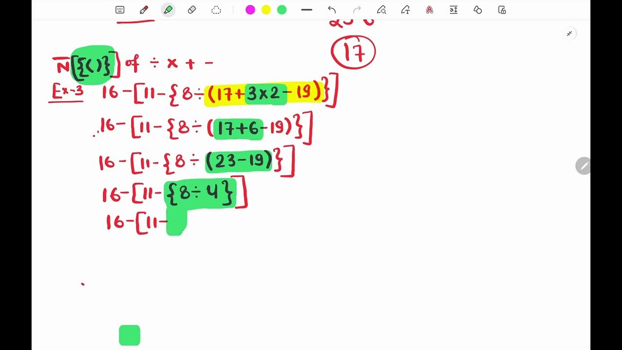 simplification using bodmas in maths - YouTube