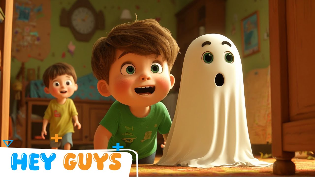 👻 Little Ghost Song | Spooky Fun for Kids | Hey Guys 🎃 - YouTube