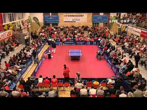 Werner Schlager (AUT) vs Ma Long (CHN)