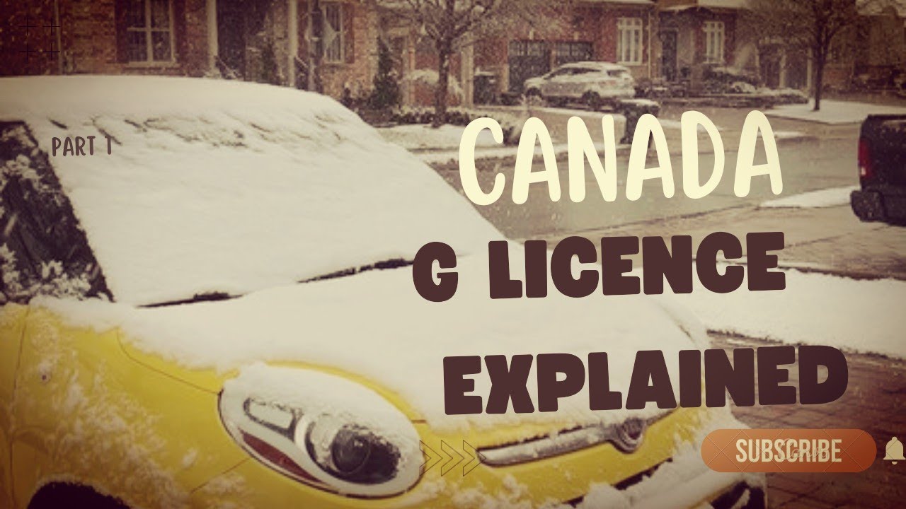 Canada Full G license in 1 Go || Experience || Super Excited Canada ...