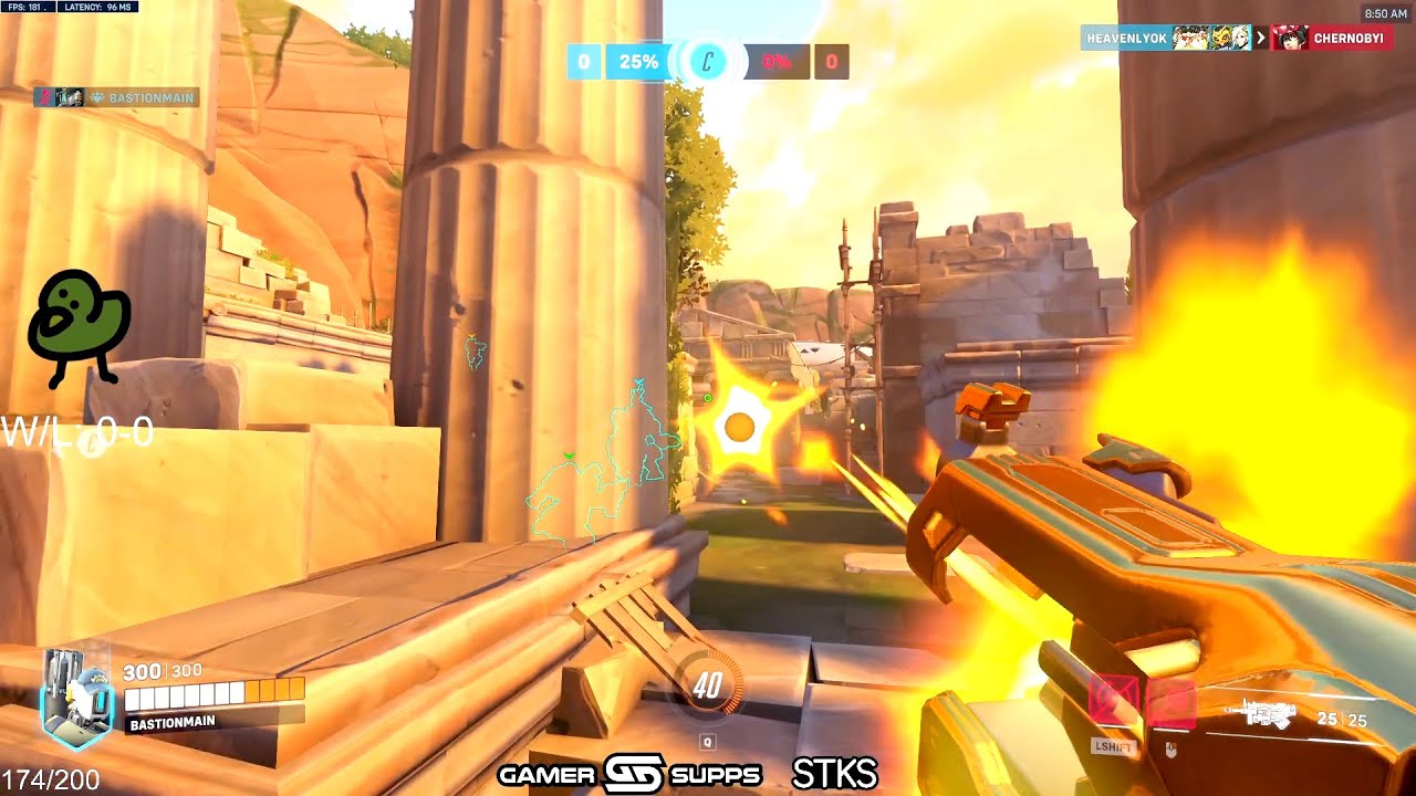 BASTIONMAIN DPS MAIN BASTION! [ OVERWATCH 2 TOP 500 SEASON 2 ] - YouTube