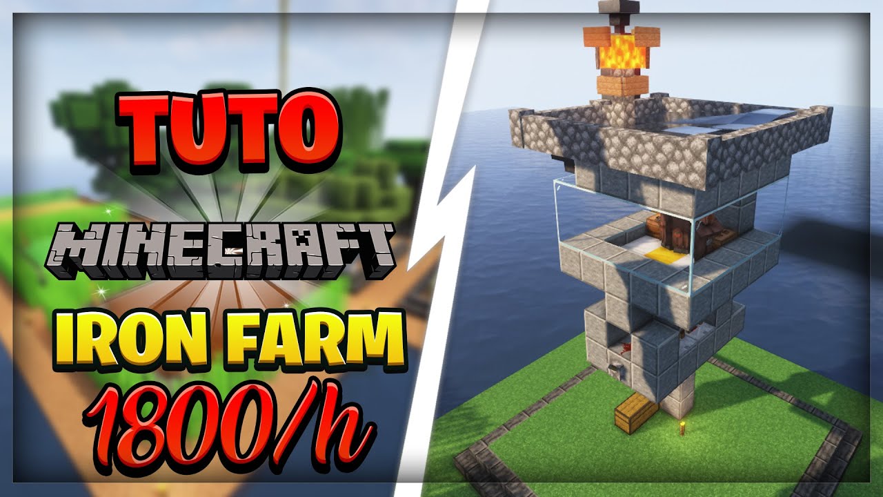 Simple IRON FARM 1 19 2 1800 H JAVA YouTube simple-iron-farm-1-19-2-1800-h-java-youtube