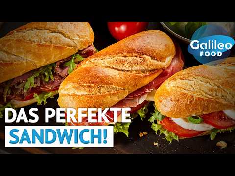 SCHLUSS mit langweiligen TOASTBROTEN! Level Up für dein Sandwich! | Galileo Food