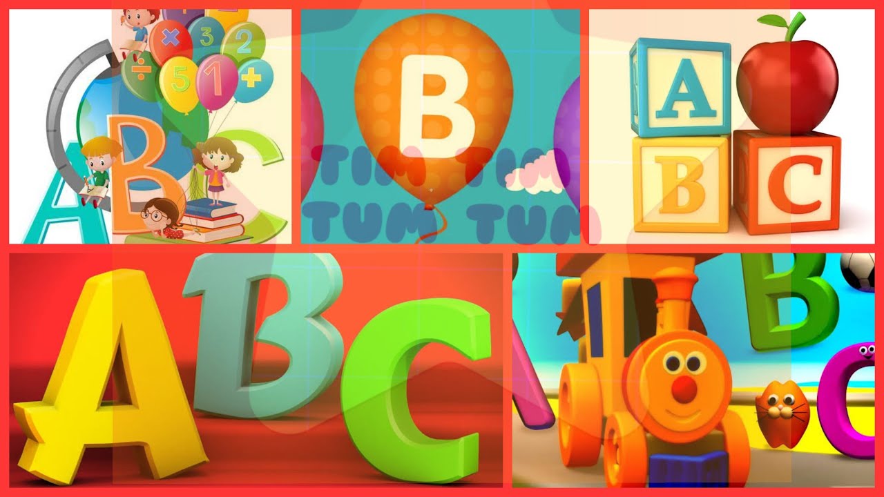 ABC kids | ABC KIDZ | ABC SONG | ABCD FOR KIDS | ABCD RHYMES | COLOUR ...