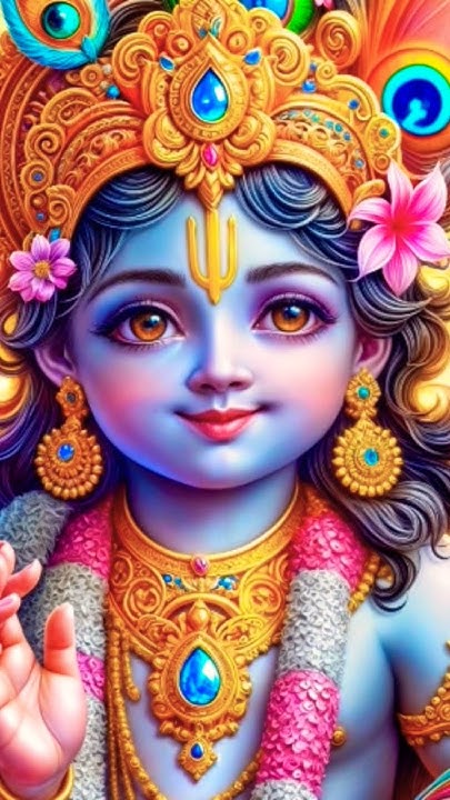 राघे कृष्णा सोंग Ll Ai Kresna Song Viral Krishna Youtube