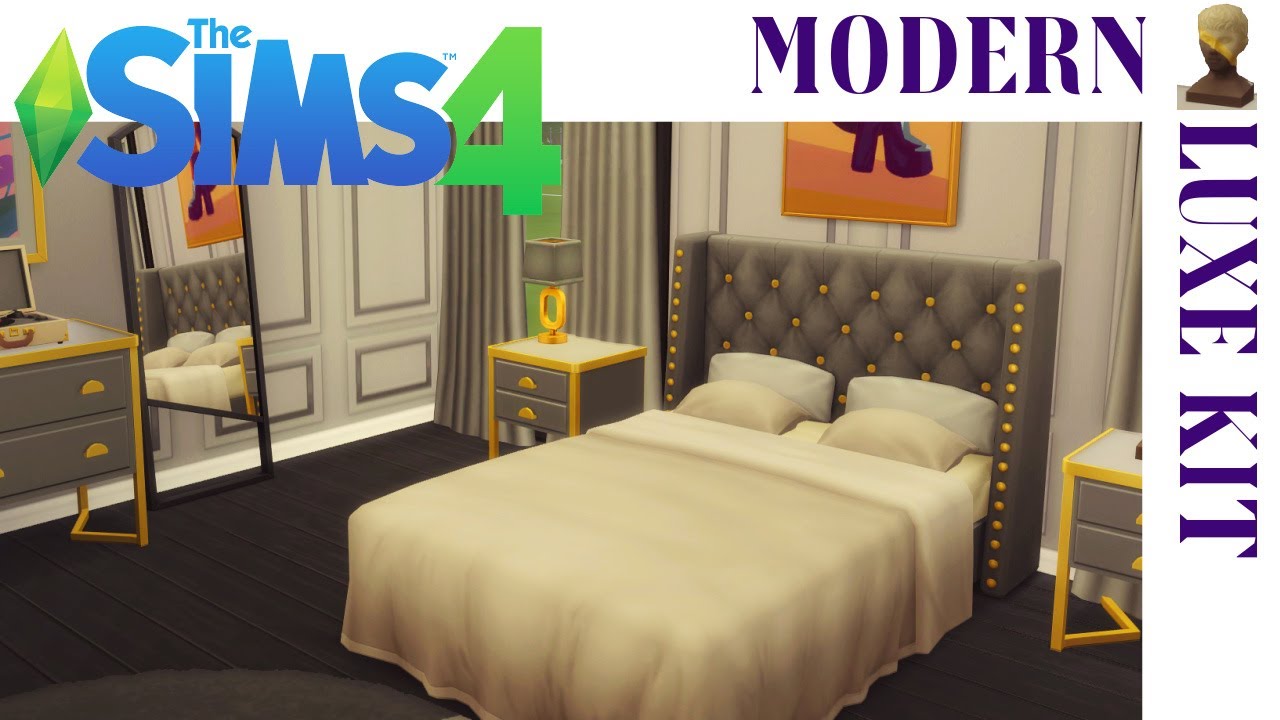 👜MODERN LUXE KIT REVIEW // SIMS 4 - YouTube