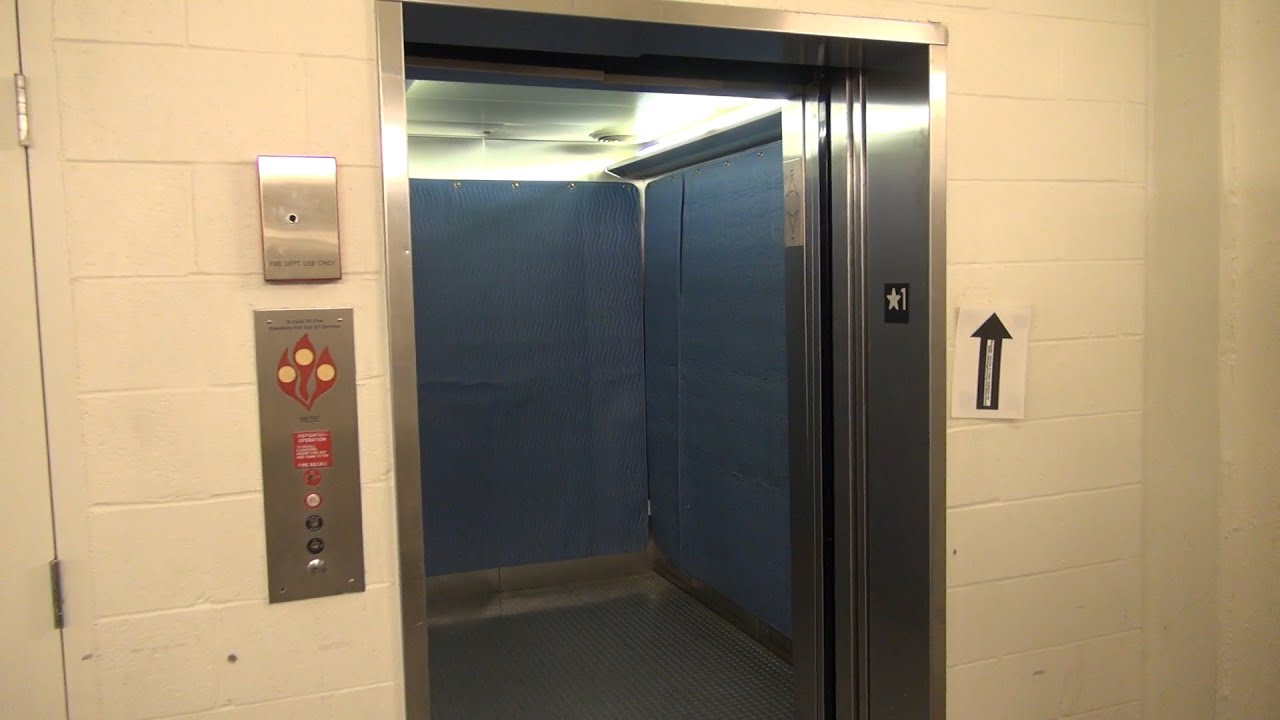 Thyssenkrupp Service Elevator at Georgia Tech - YouTube
