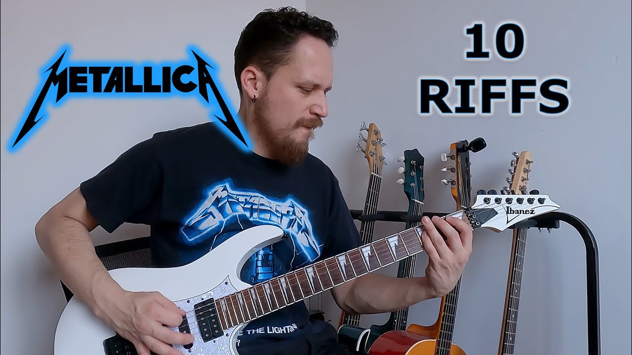 10 Metallica Riffs - YouTube
