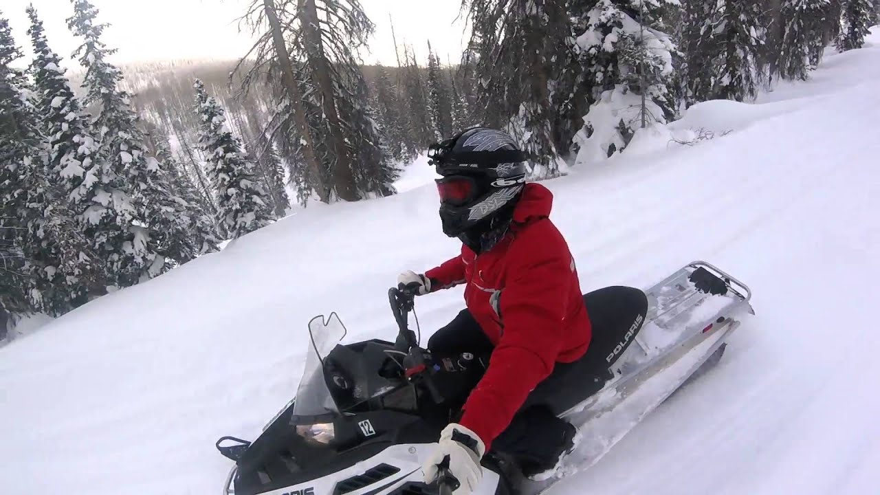 GoPro Snowmobiling in Utah- January 2016 - YouTube