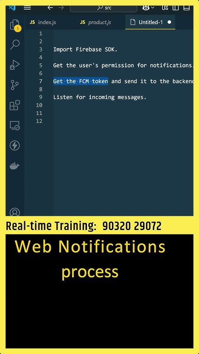 How to Add Push Notifications in ReactJS? ReactJS Tutorial In Telugu | JavaScript Tutorial # ...