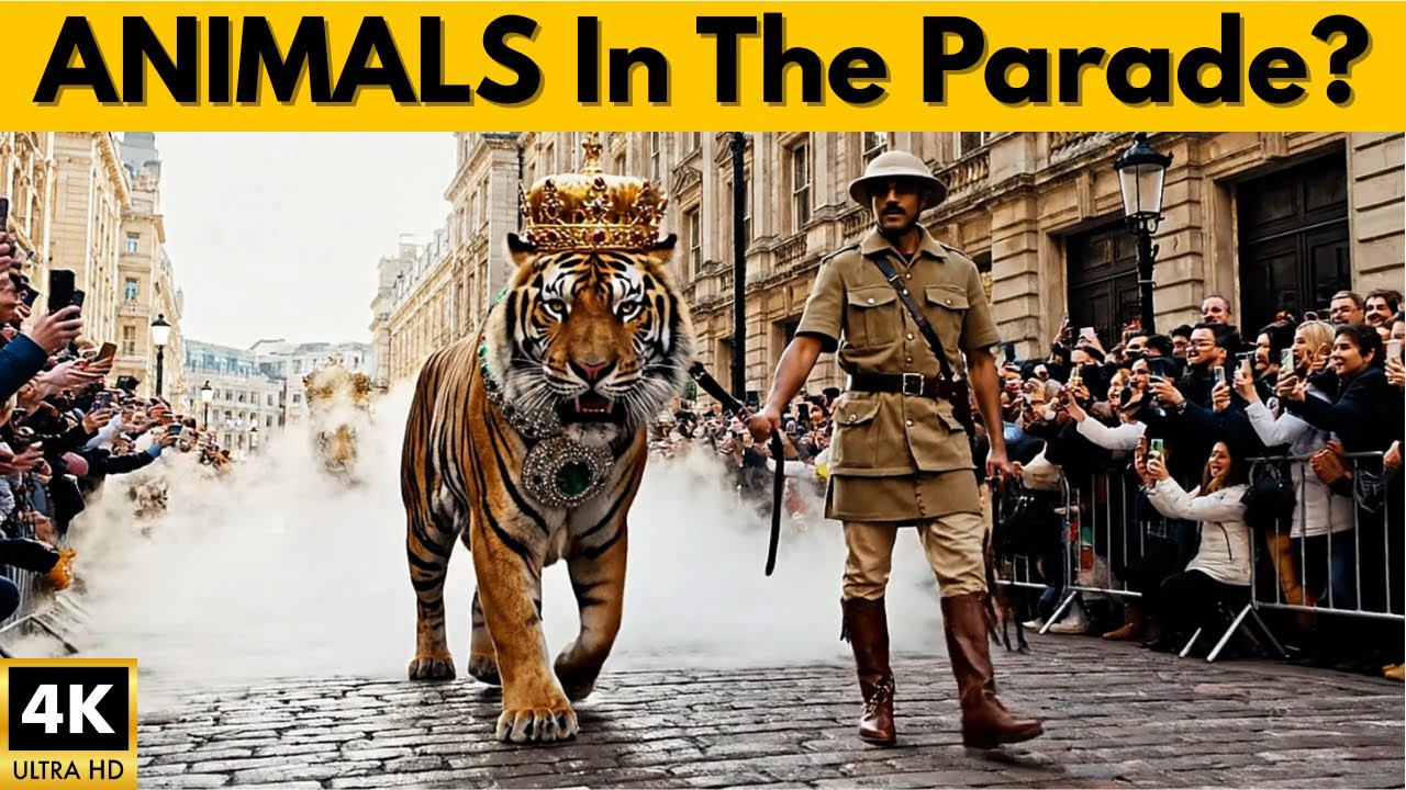 What REALLY Happens When Jungle Animals Take Over London Parade? - YouTube