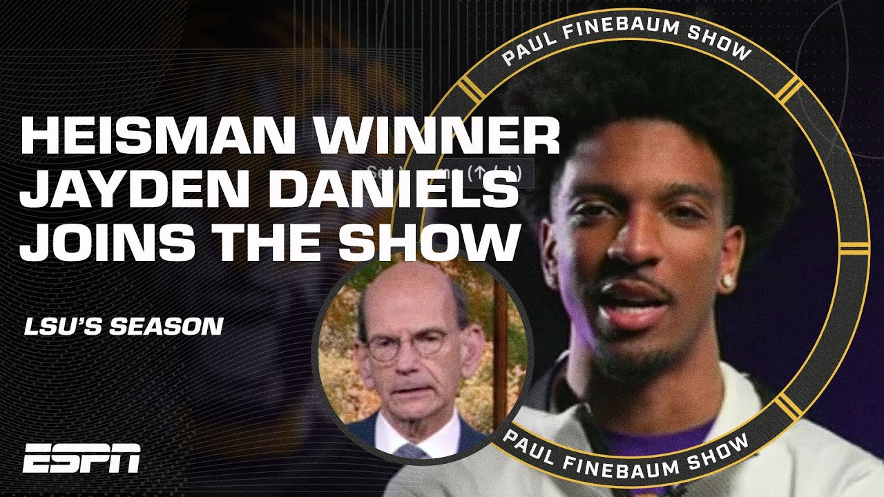 Jayden Daniels reflects on his career & winning the Heisman 🏆 [FULL ...