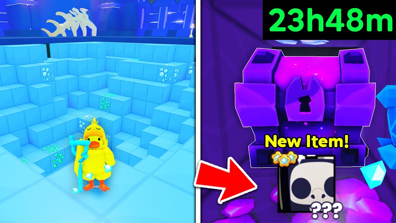 I Spent 24 Hours Digging For The HUGE Fossil Dragon Pet... (Pet ...