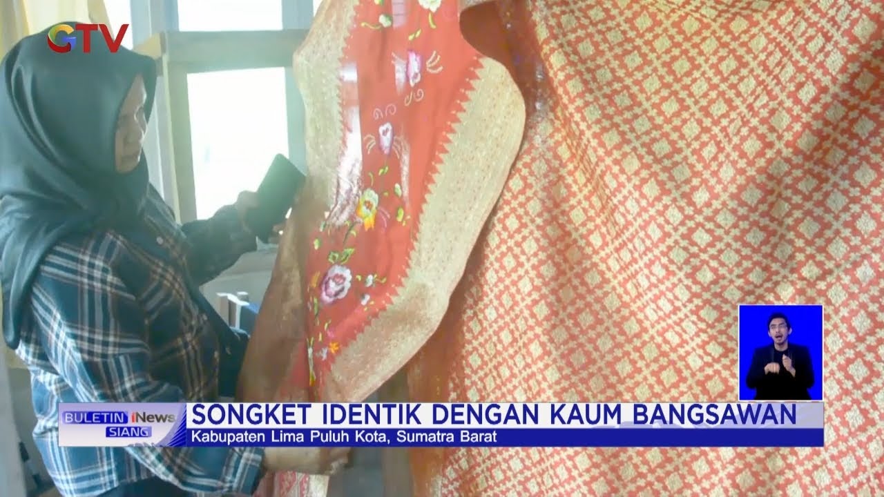 Tenun Songket Halaban, Miliki Ciri Khas Unik Khas Sumatra Barat # ...