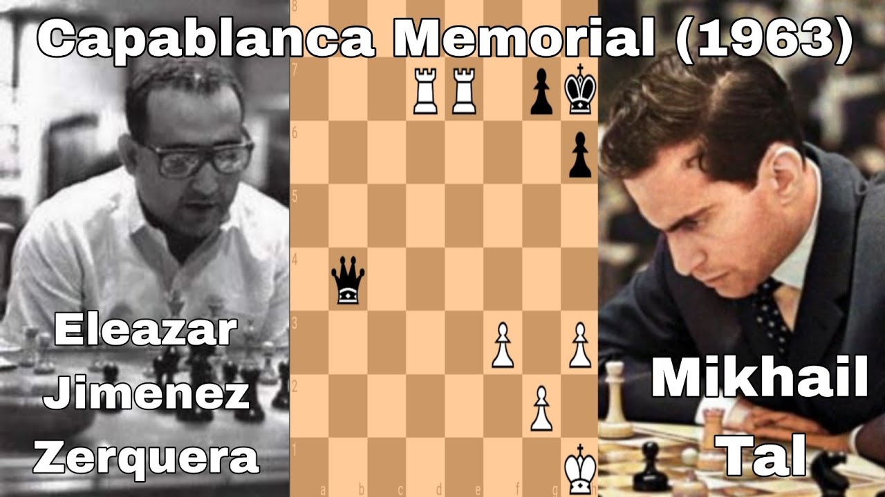 Mikhail Tal vs Eleazar Jimenez Zerquera. Capablanca Memorial (1963 ...