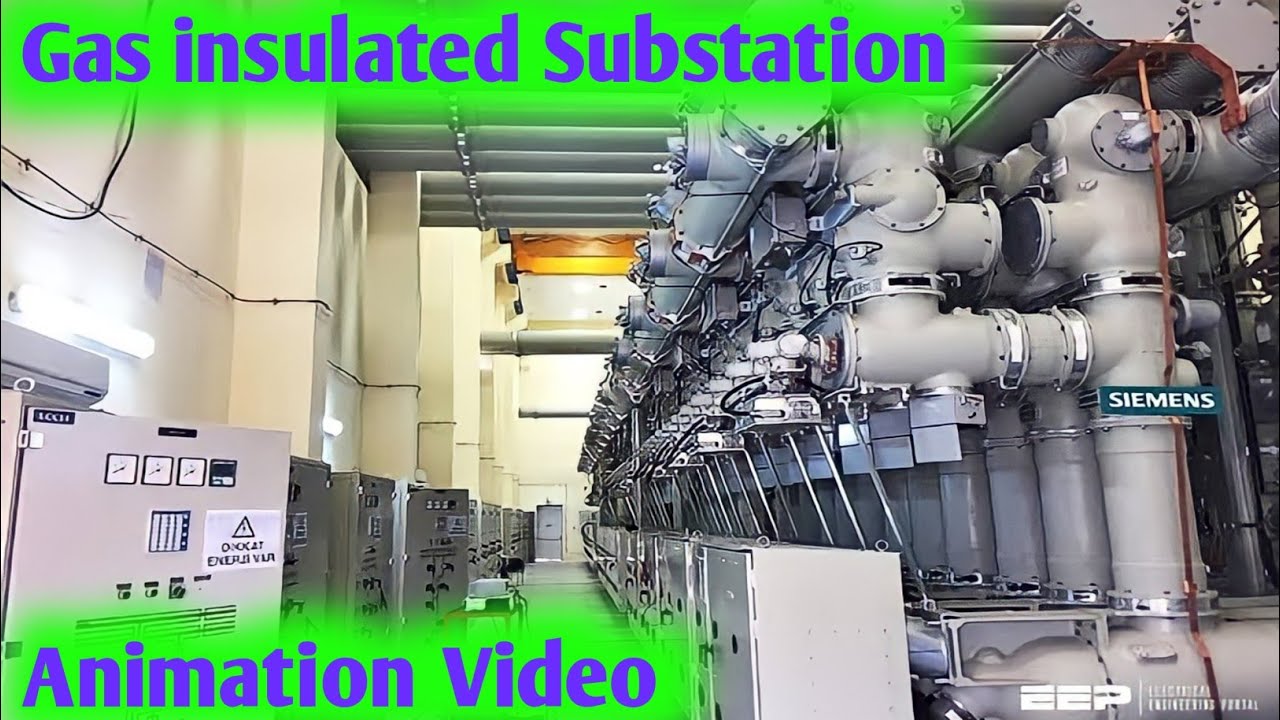 Gas insulated Substation || Animation video of GIS || GIS vs AIS || # ...